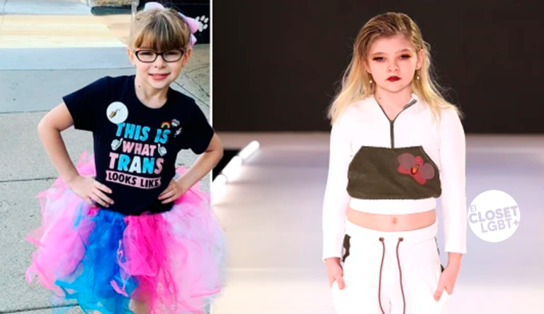 Niña de 10 años es la modelo trans más joven en desfilar en Nueva York ...