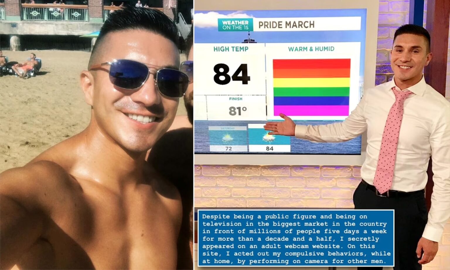 Erick Adame habla después de que lo despidieron por un video sexual que ...