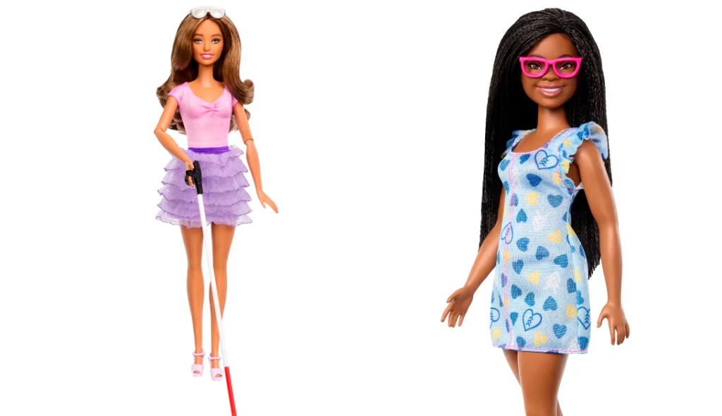 Mattel presenta a Barbie ciega y Barbie negra con síndrome de Down
