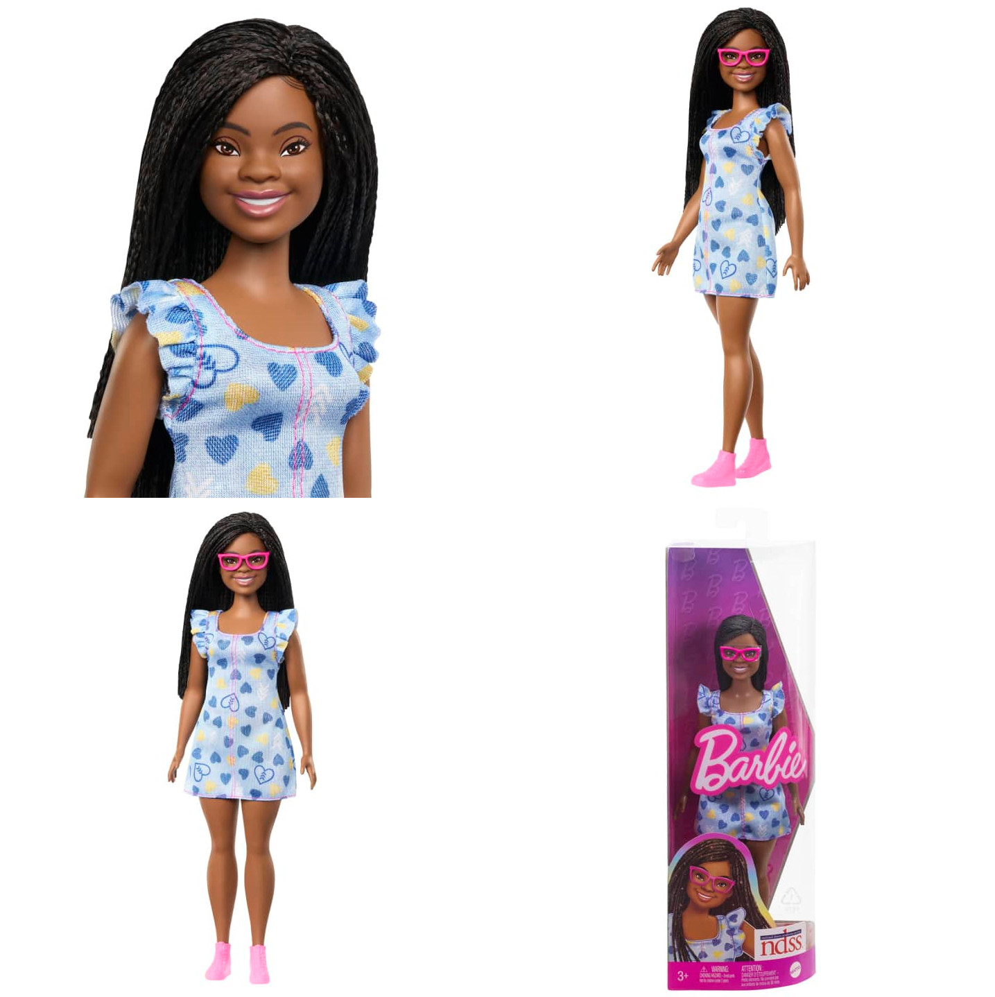 Mattel presenta a Barbie ciega y Barbie negra con síndrome de Down