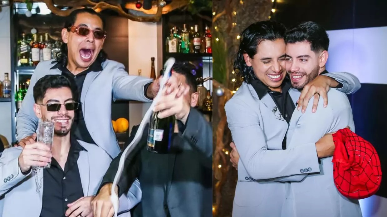 Jhonny Caz celebra su segunda boda con Jonathan Bencomo: "Qué manera ...