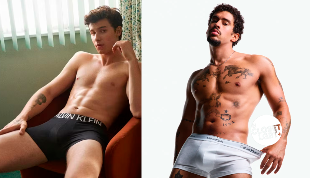 Shawn Mendes reacciona a la campaña de Bad Bunny para Calvin Klein